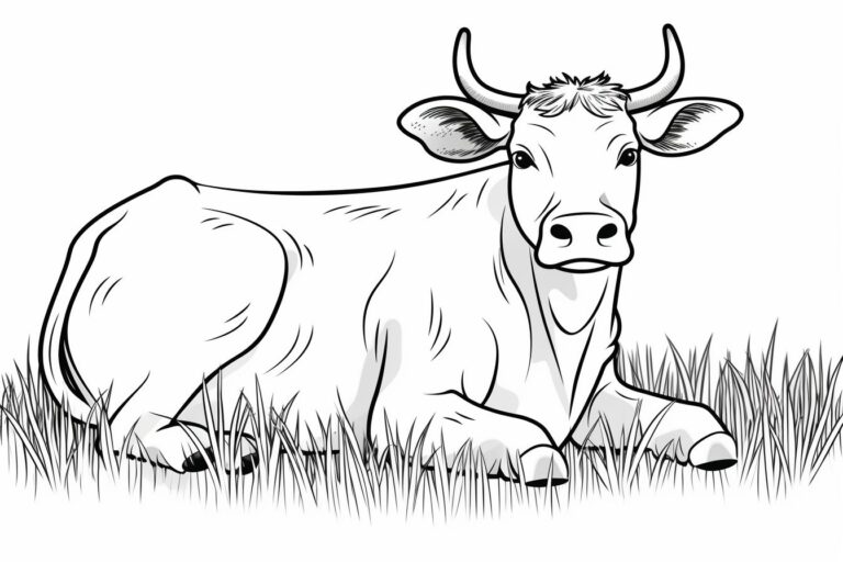 Boi Para Colorir + De 25 Desenhos Para Imprimir e Pintar