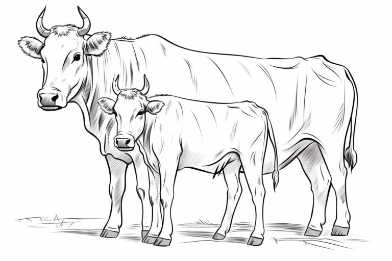 Boi Para Colorir + De 25 Desenhos Para Imprimir e Pintar