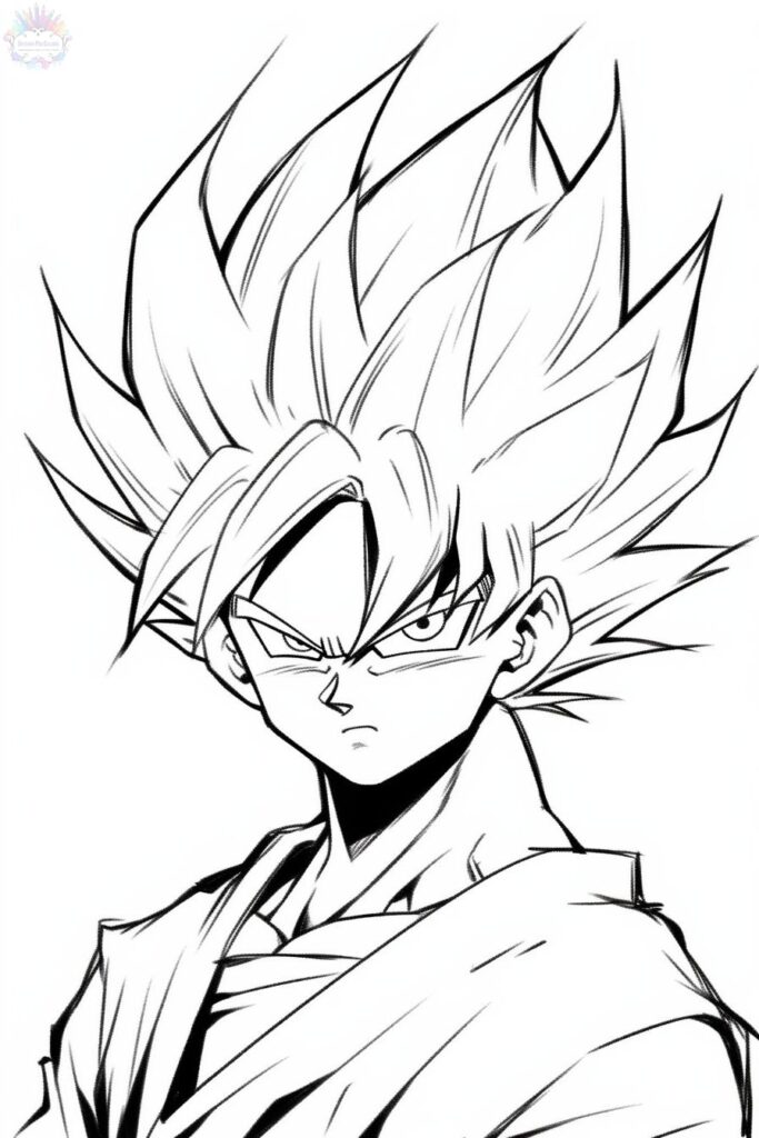 Coloriage Dragon Ball - Plus de 200 Images à Imprimer