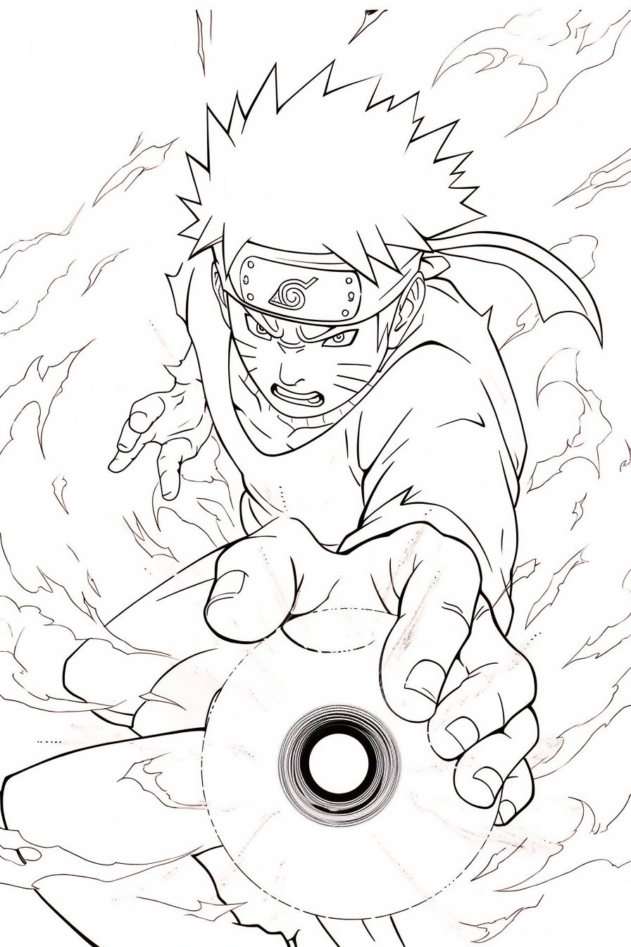 Naruto Para Colorear