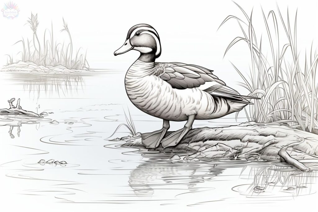 Patos Para Colorear