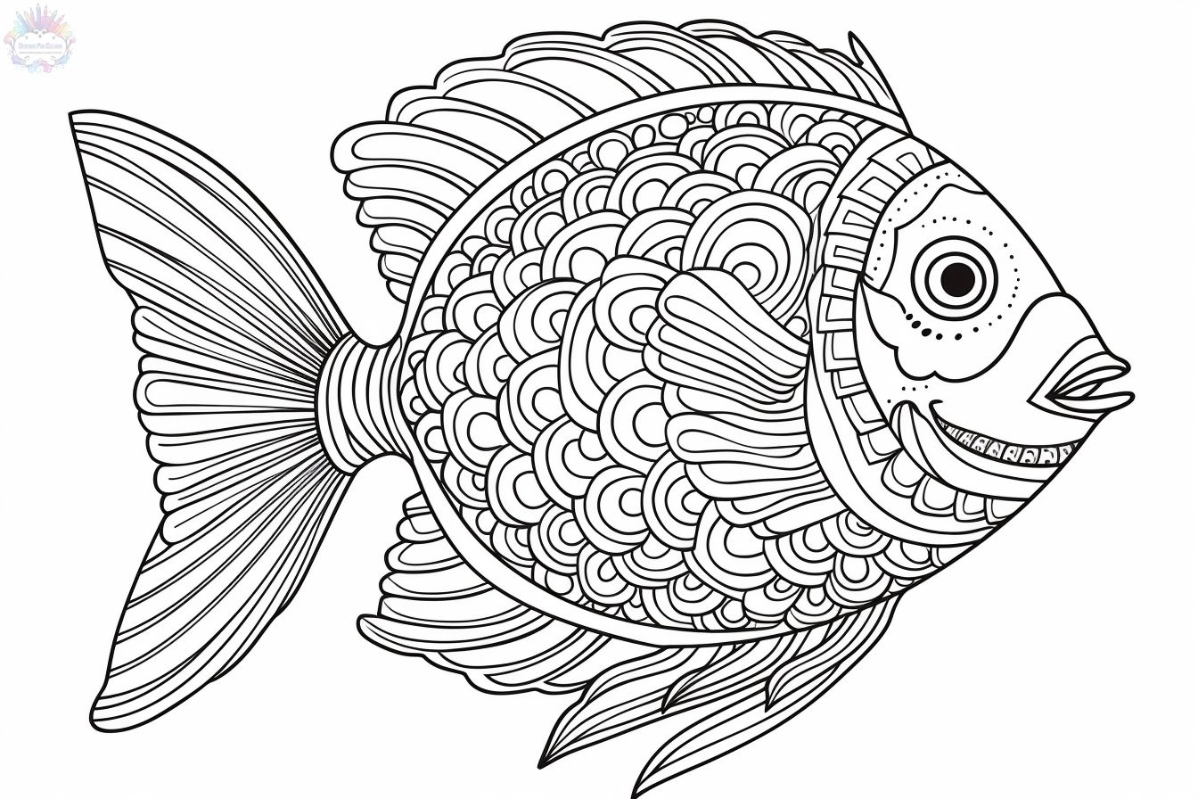 Peces Para Colorear