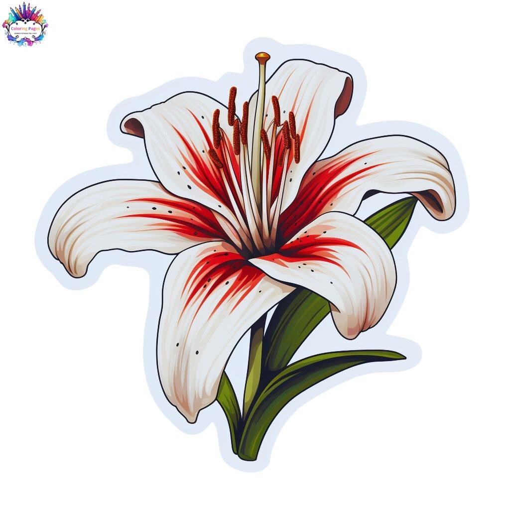 Flowers Stickers To Print
