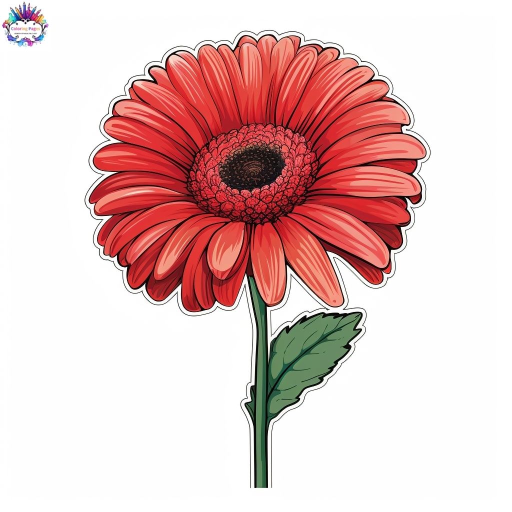 Flowers Stickers To Print