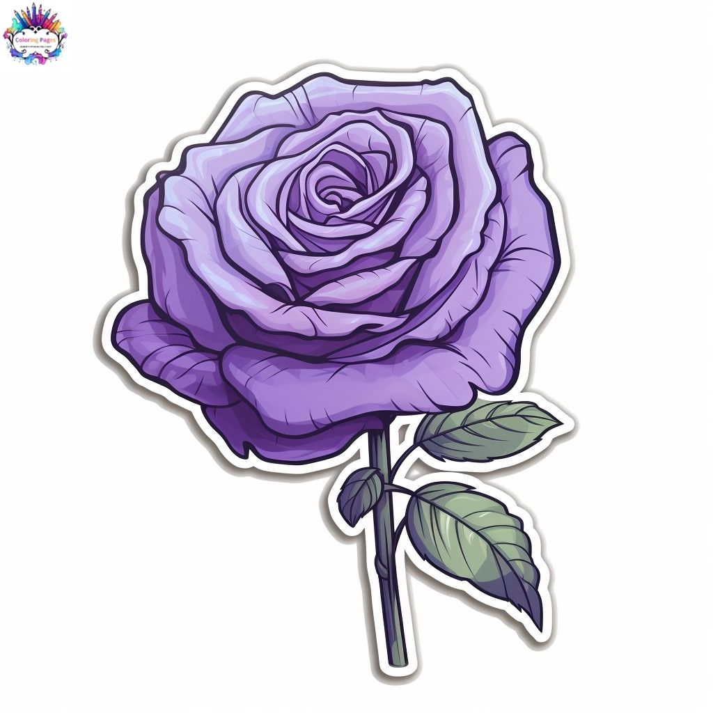 Flowers Stickers To Print