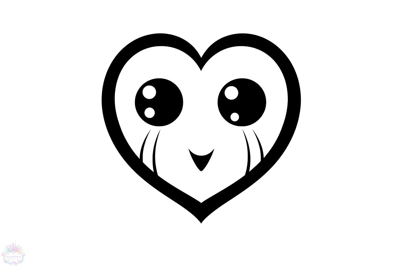Heart Coloring Pages
