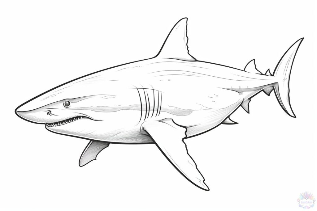 Shark Coloring Pages