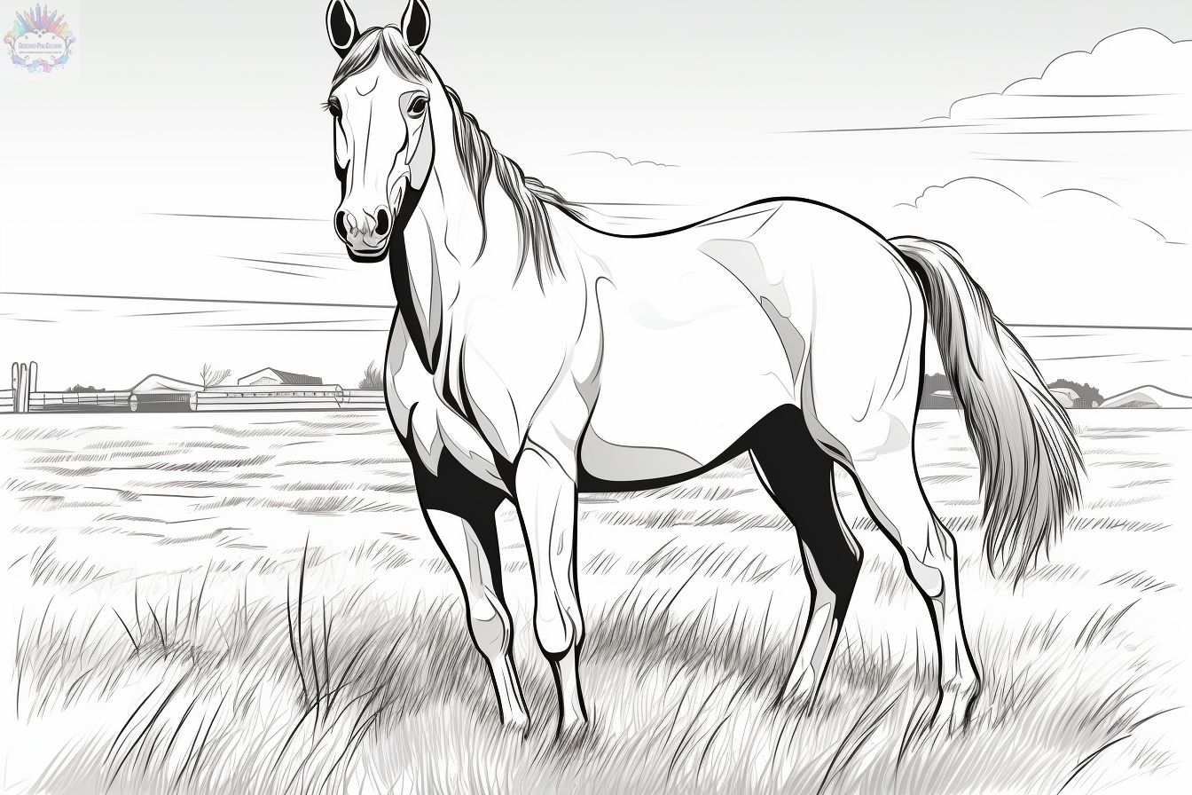 Horse Coloring Pages