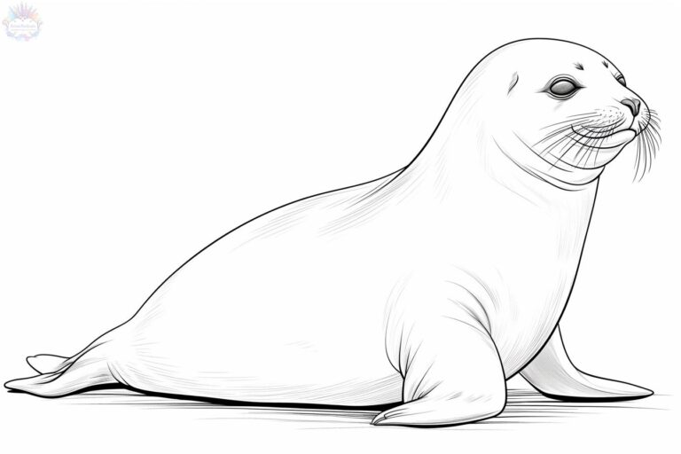 Foca Para Colorir + De 25 Desenhos Para Imprimir e Pintar