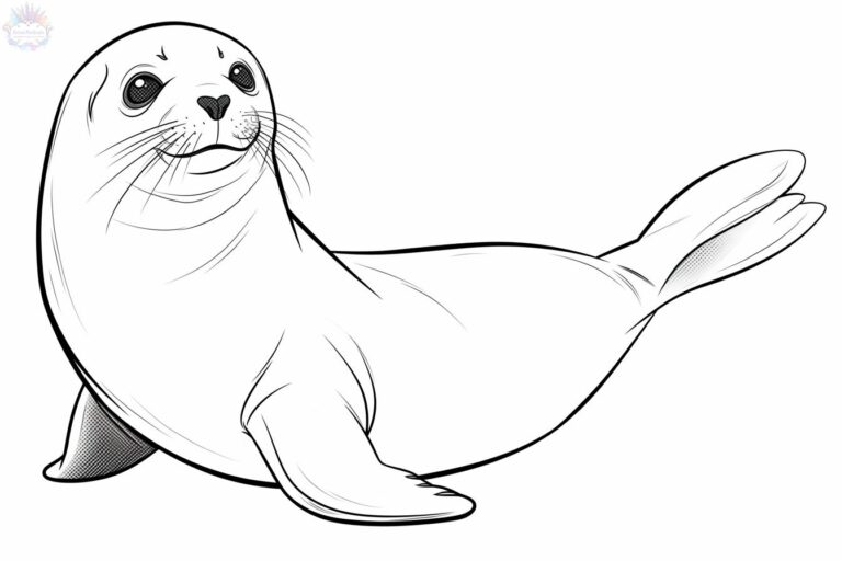Foca Para Colorir + De 25 Desenhos Para Imprimir e Pintar
