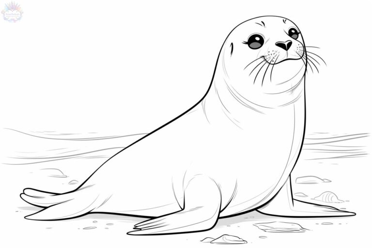 Foca Para Colorir + De 25 Desenhos Para Imprimir e Pintar