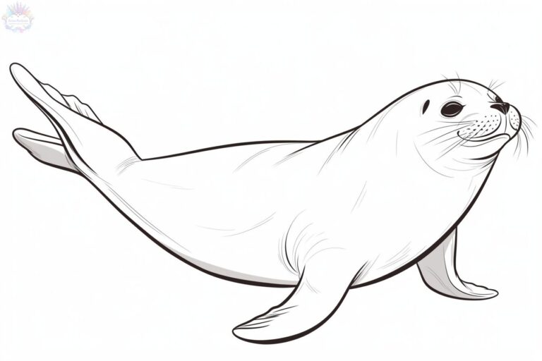 Foca Para Colorir + De 25 Desenhos Para Imprimir e Pintar