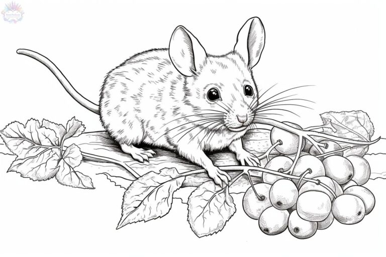 Rato Para Colorir + De 50 Desenhos Para Imprimir e Pintar