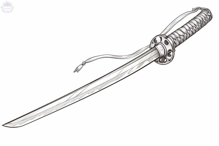 Espada Para Colorir + De 20 Desenhos Para Imprimir e Pintar