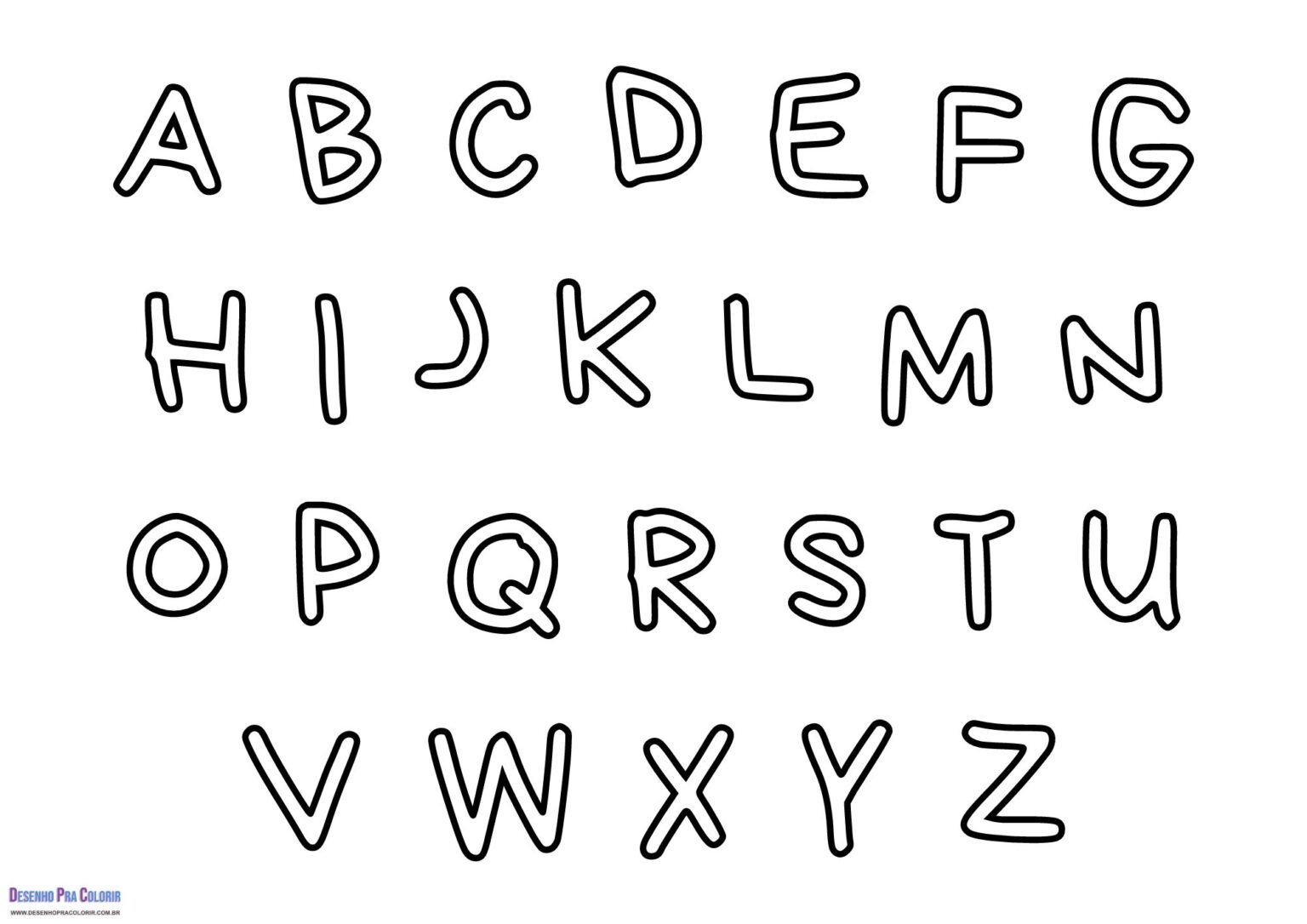 Alfabeto Para Colorir + De 30 Desenhos Para imprimir e Pintar