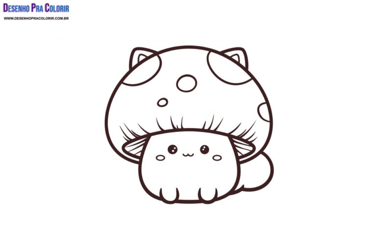 Desenhos Fofos São + de 150 Desenhos Para Imprimir e Pintar