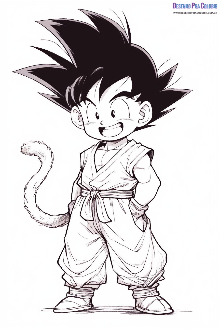 Goku Coloring Pages
