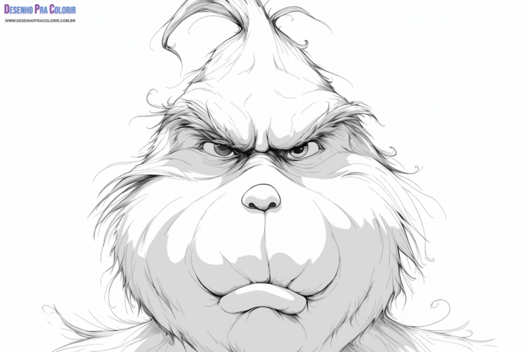 Grinch Para Colorir + De 20 Desenhos Para Imprimir e Pintar