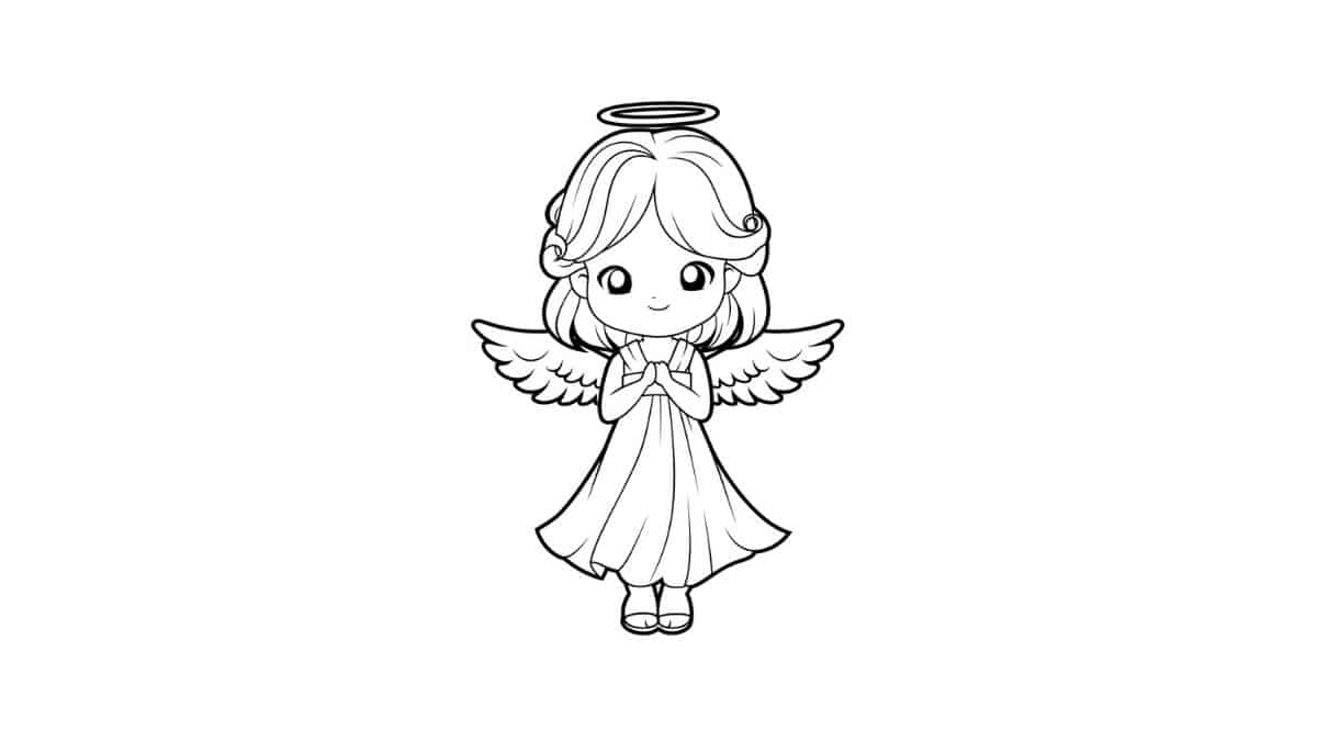 Anjo Para Colorir + De 55 Desenhos Para Imprimir e Pintar