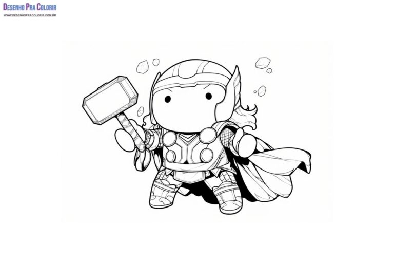 Super Heróis Para Colorir + De 480 Desenhos Grátis Para Imprimir