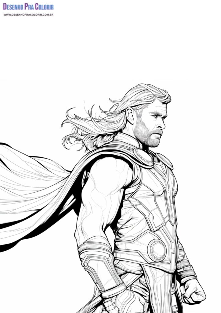 Thor Coloring Pages