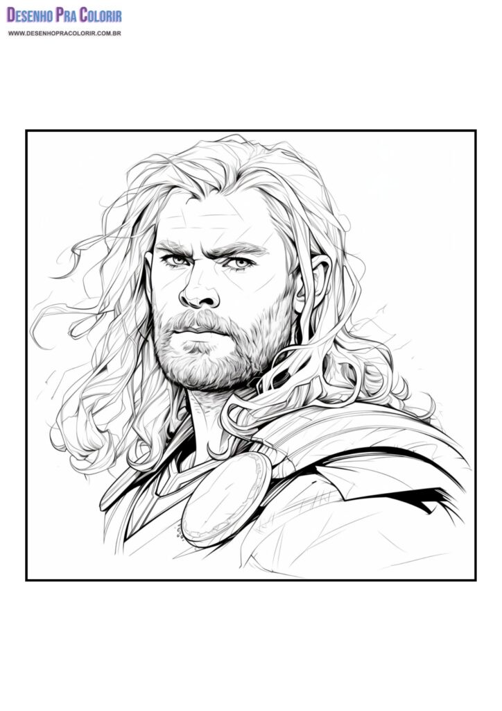 Thor Coloring Pages