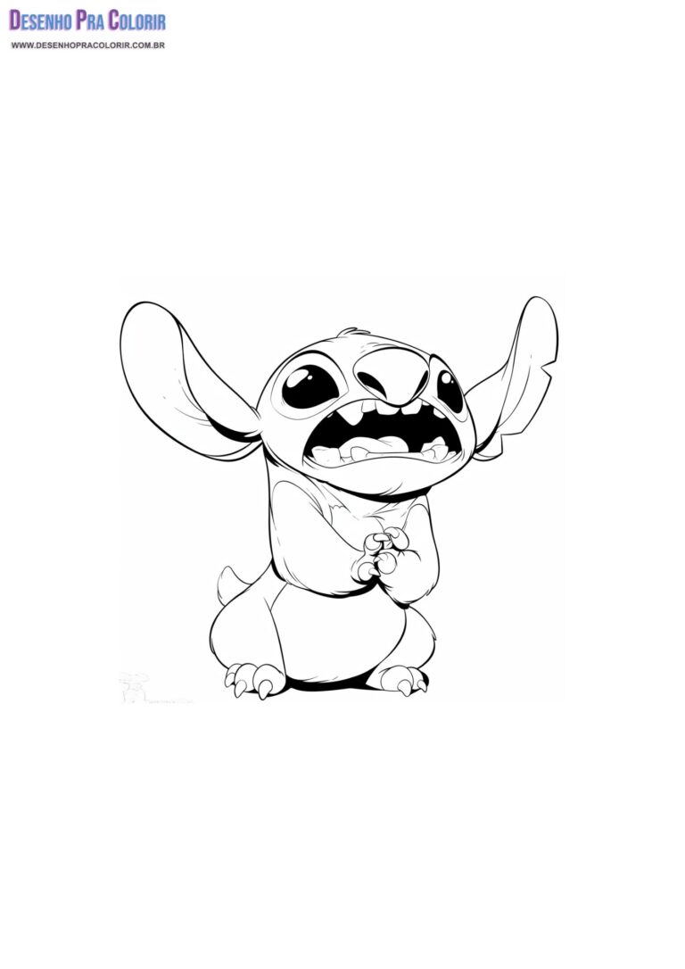 Stitch Para Colorir + De 30 Desenhos Para Imprimir e Pintar