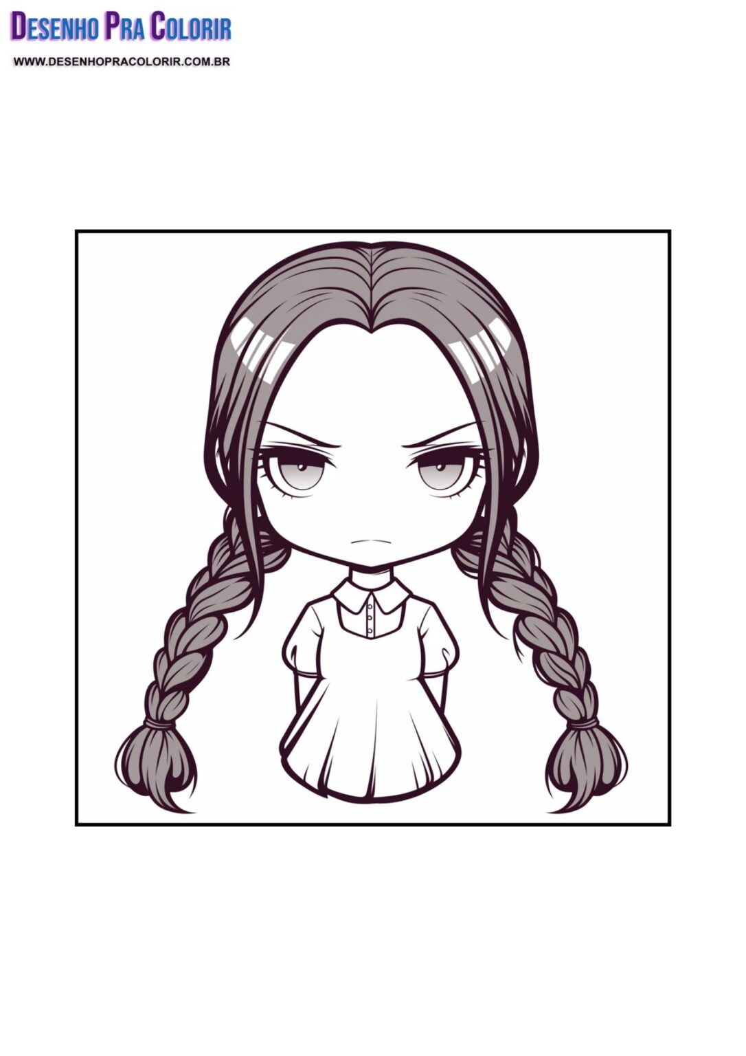 Desenho Chibi + De 100 Desenhos Grátis Para Imprimir e Pintar