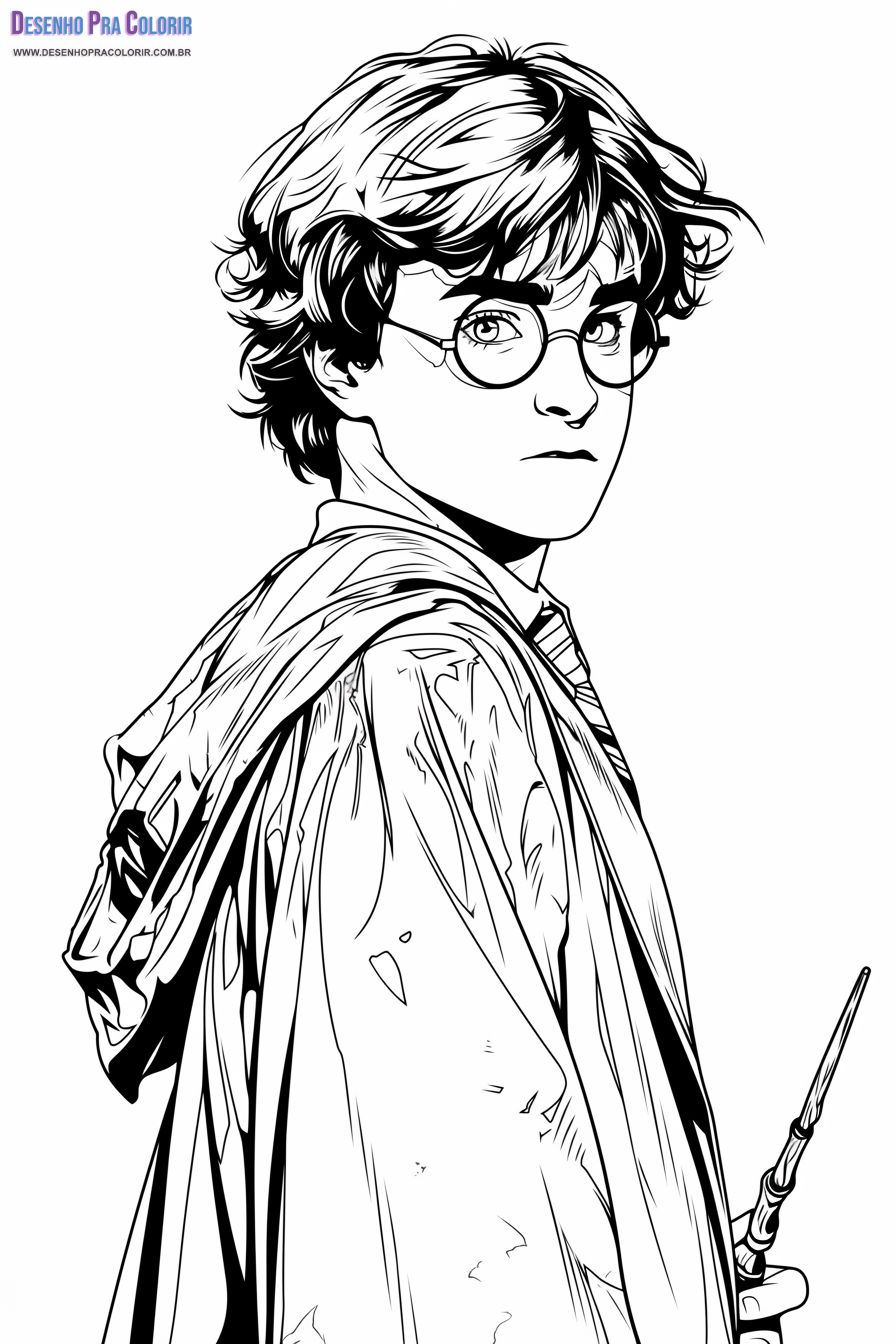 Harry Potter Coloring Pages