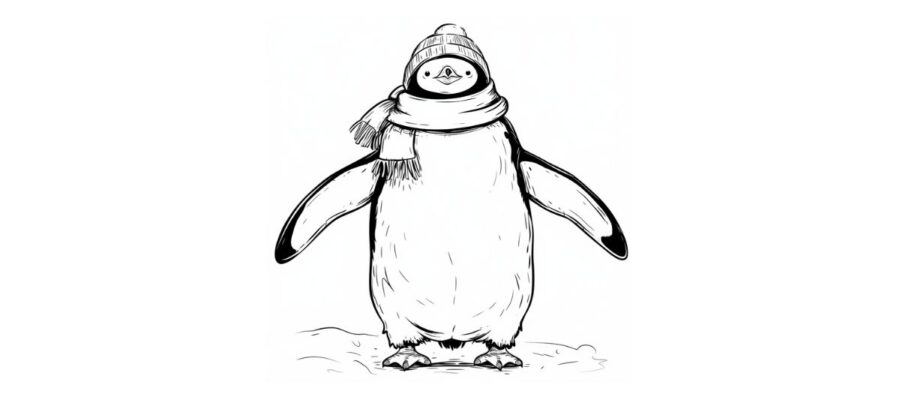 Pinguim Para Colorir + De 40 Desenhos Para Imprimir e Pintar