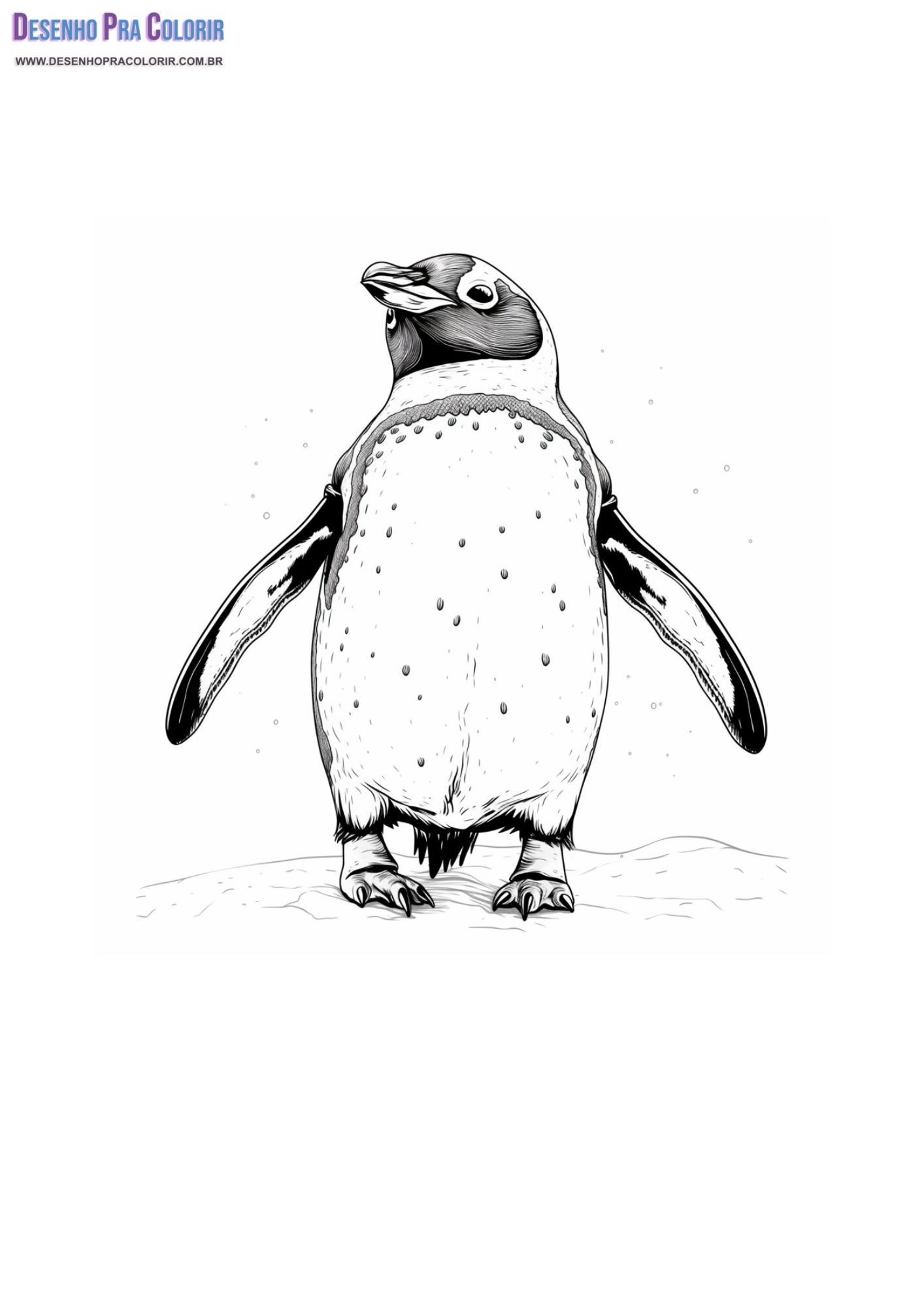 Pinguim Para Colorir + De 40 Desenhos Para Imprimir e Pintar