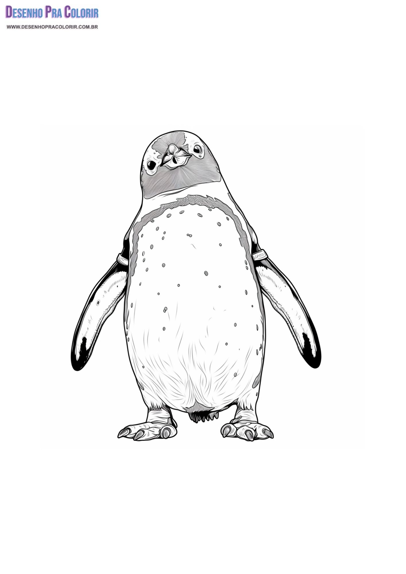 Pinguim Para Colorir + De 40 Desenhos Para Imprimir e Pintar