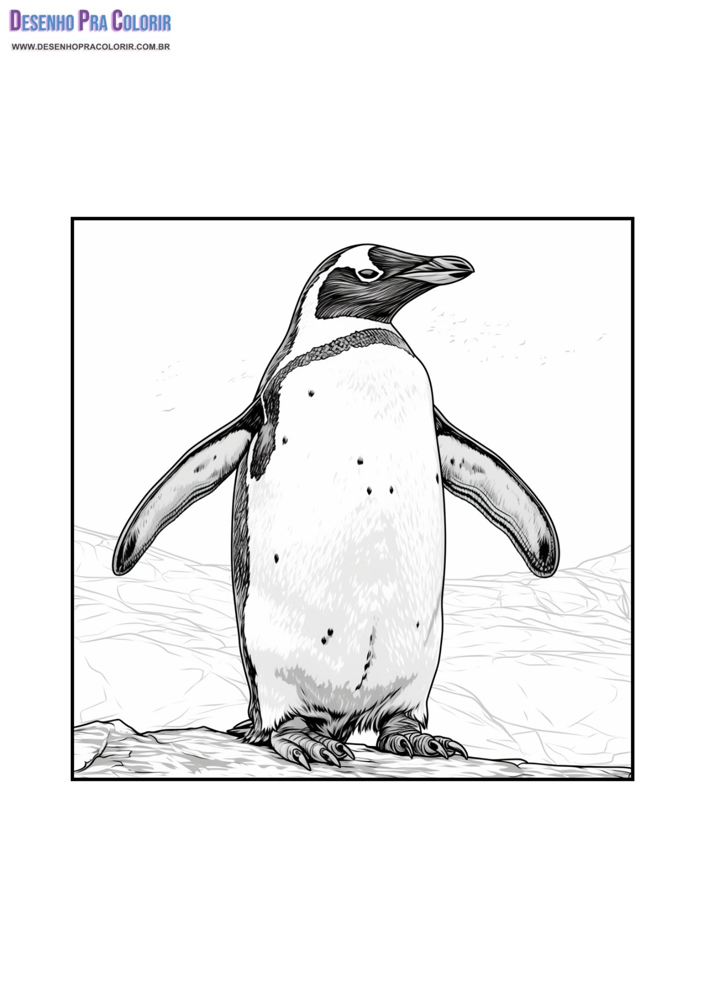 Pinguim Para Colorir + De 40 Desenhos Para Imprimir e Pintar