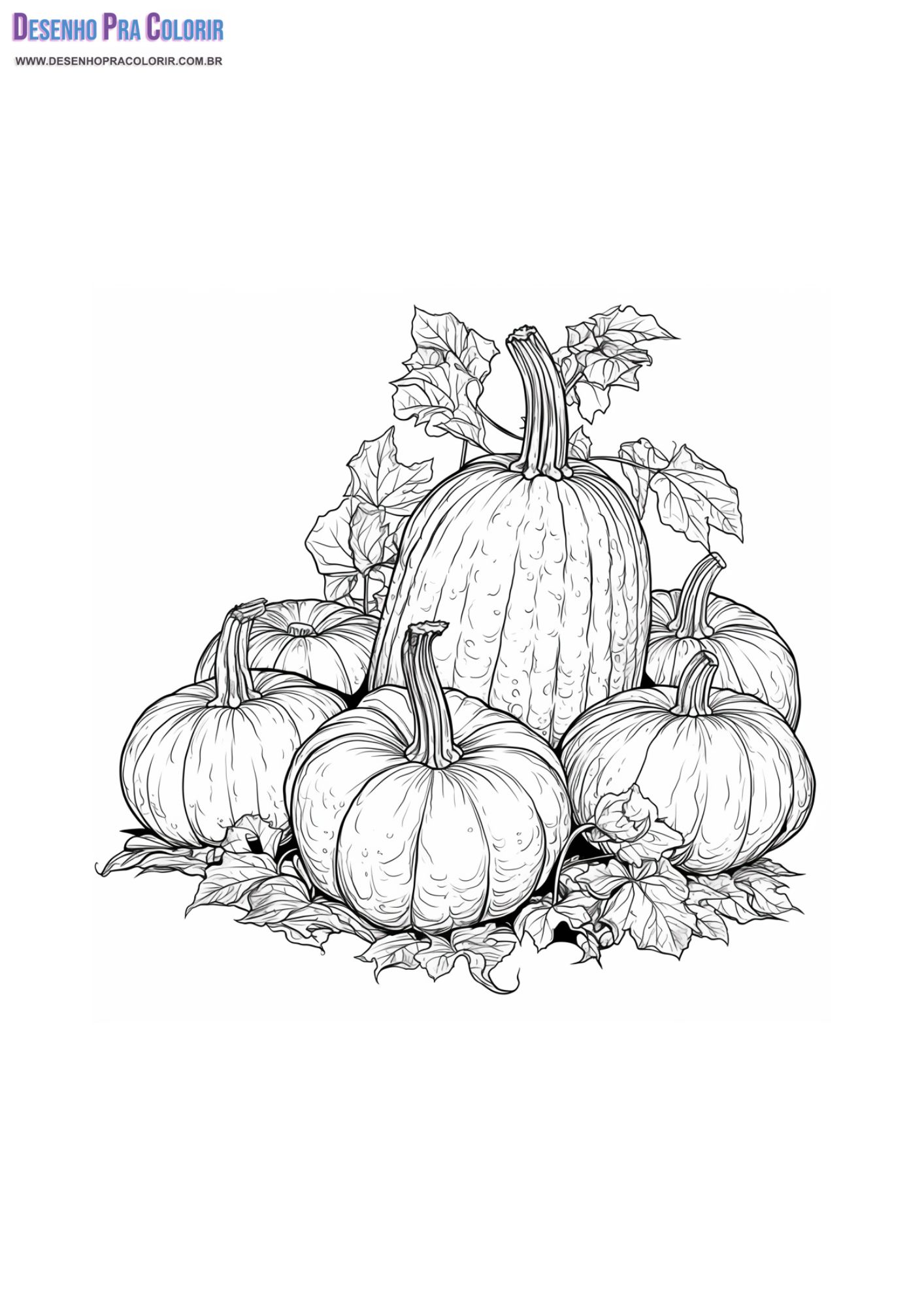 Pumpkin Coloring Pages
