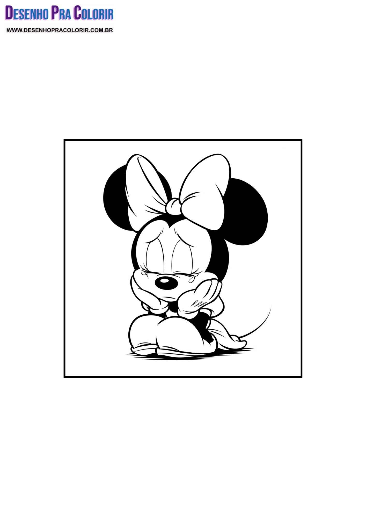 Minnie Para Colorir + De 30 Imagens Para Imprimir e Pintar