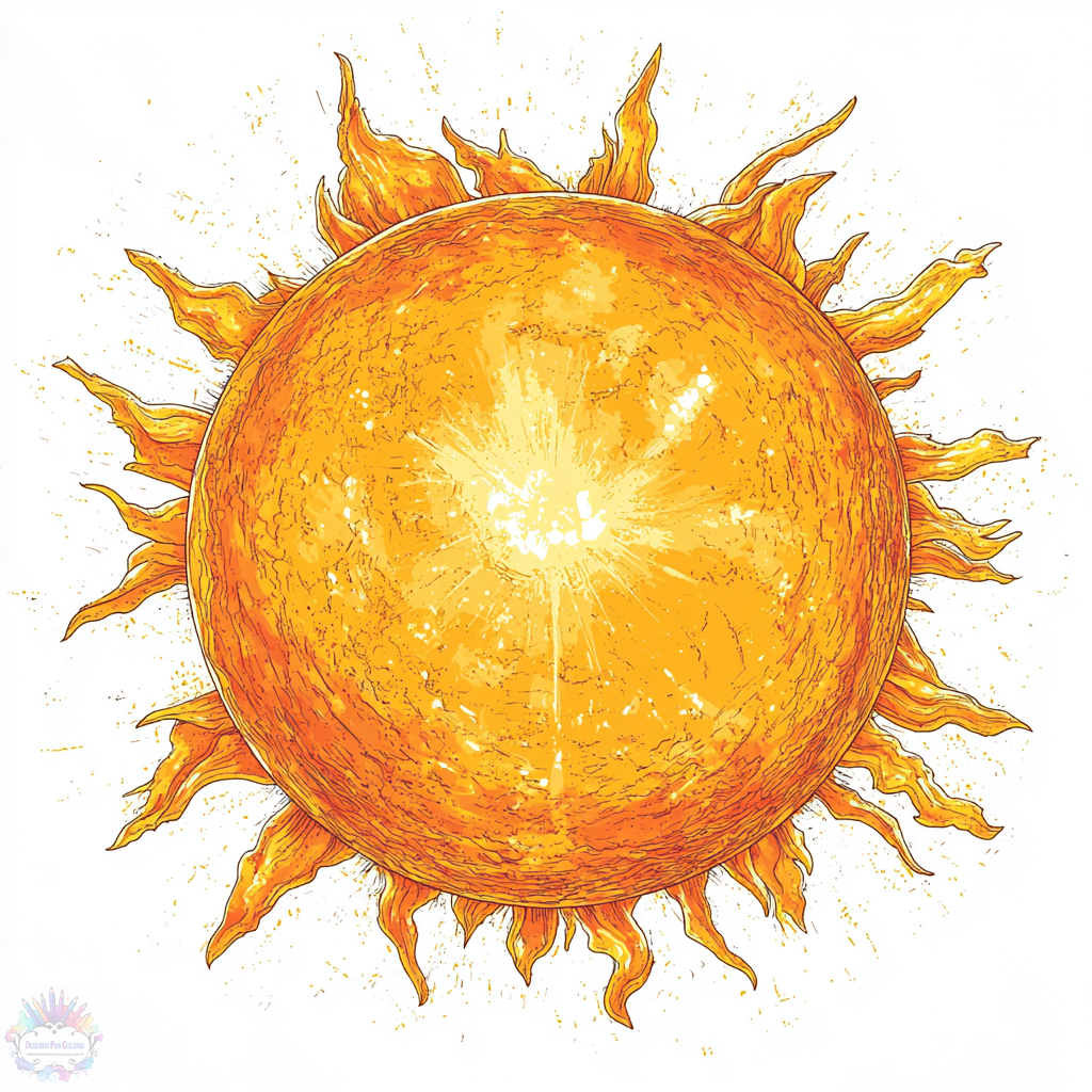 Desenhos Para Desenhar Sol