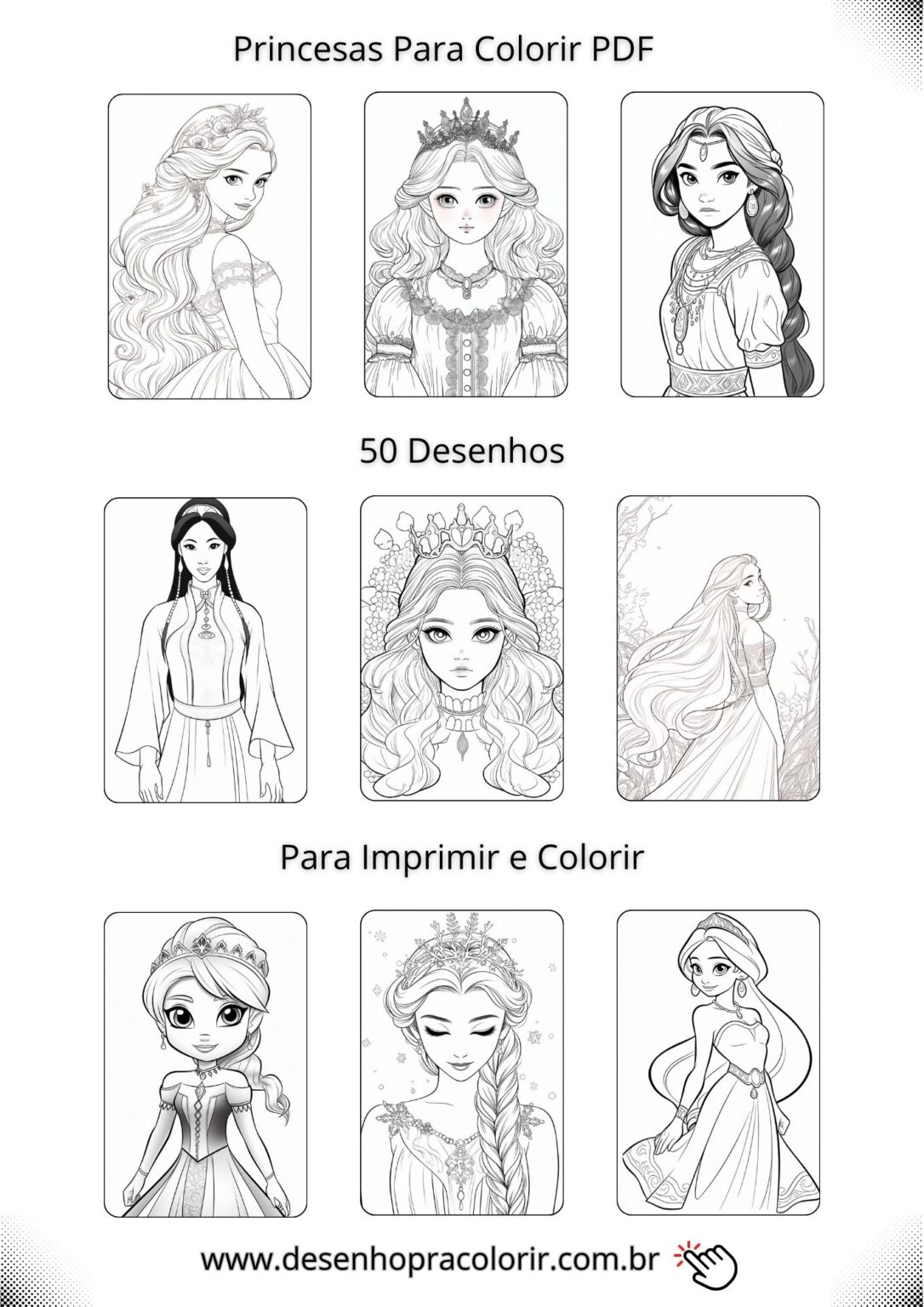 Desenhos Para Colorir e Imprimir PDF - Baixe, Imprima e Pinte!