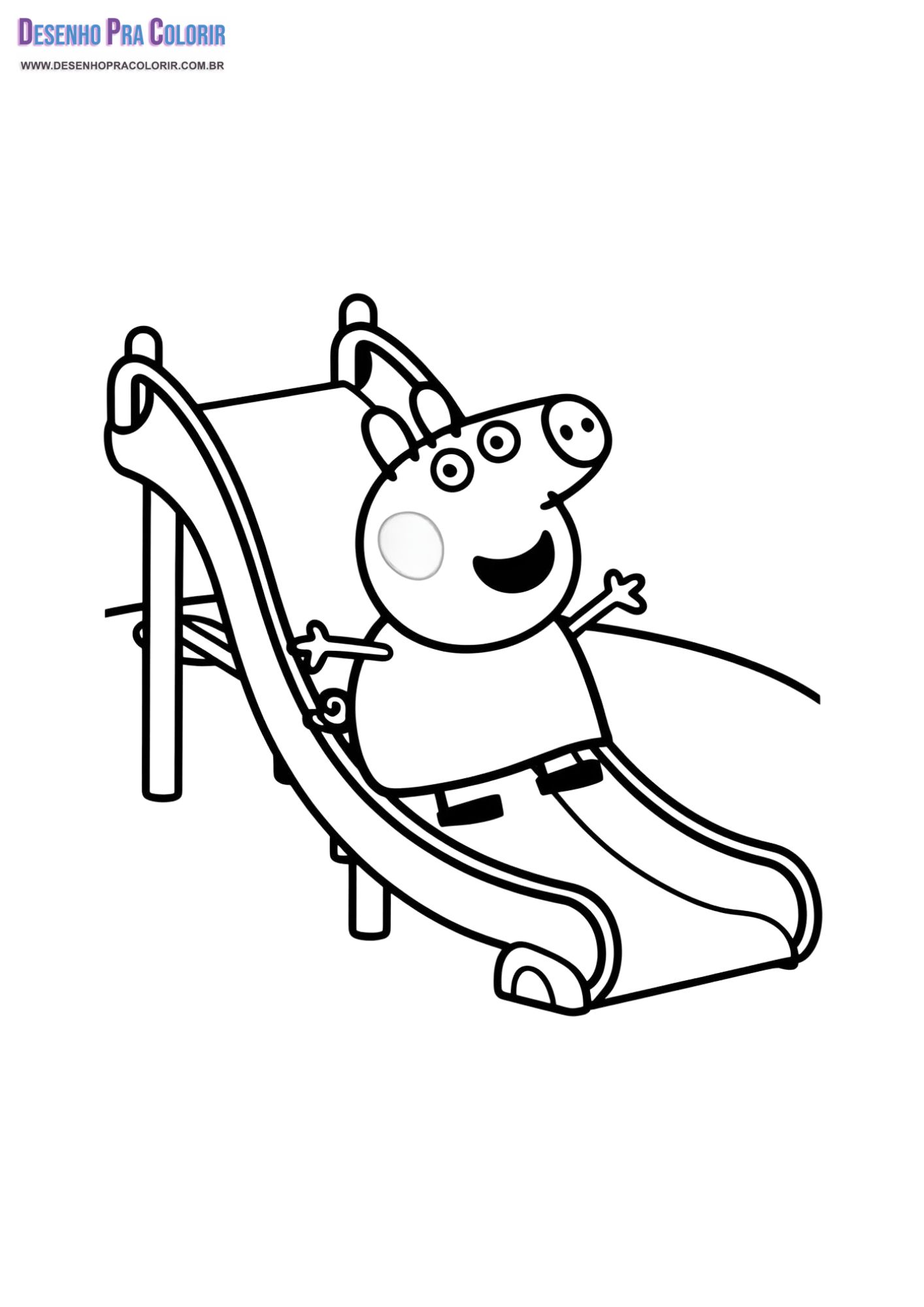 Peppa Pig Para Colorir+ De 30 Desenhos Para Imprimir e Pintar