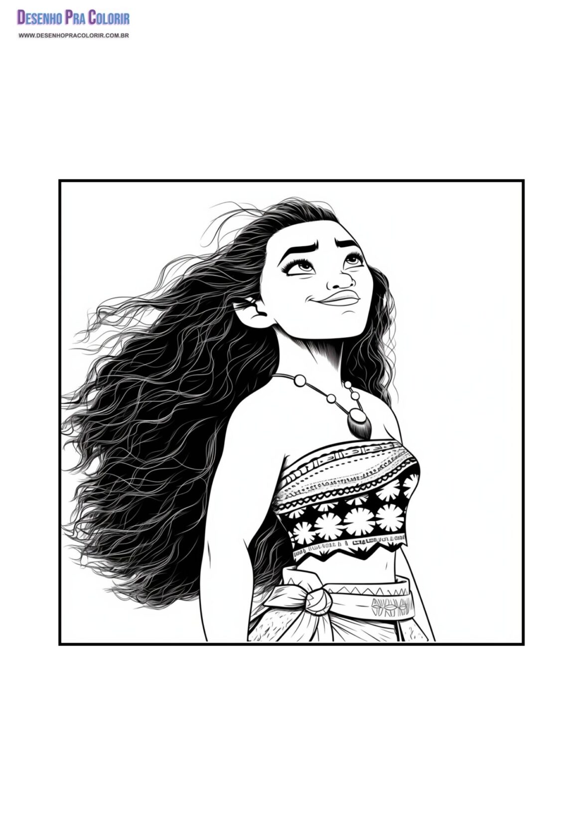 Moana Para Colorir + De 30 Desenhos Para Imprimir e Pintar