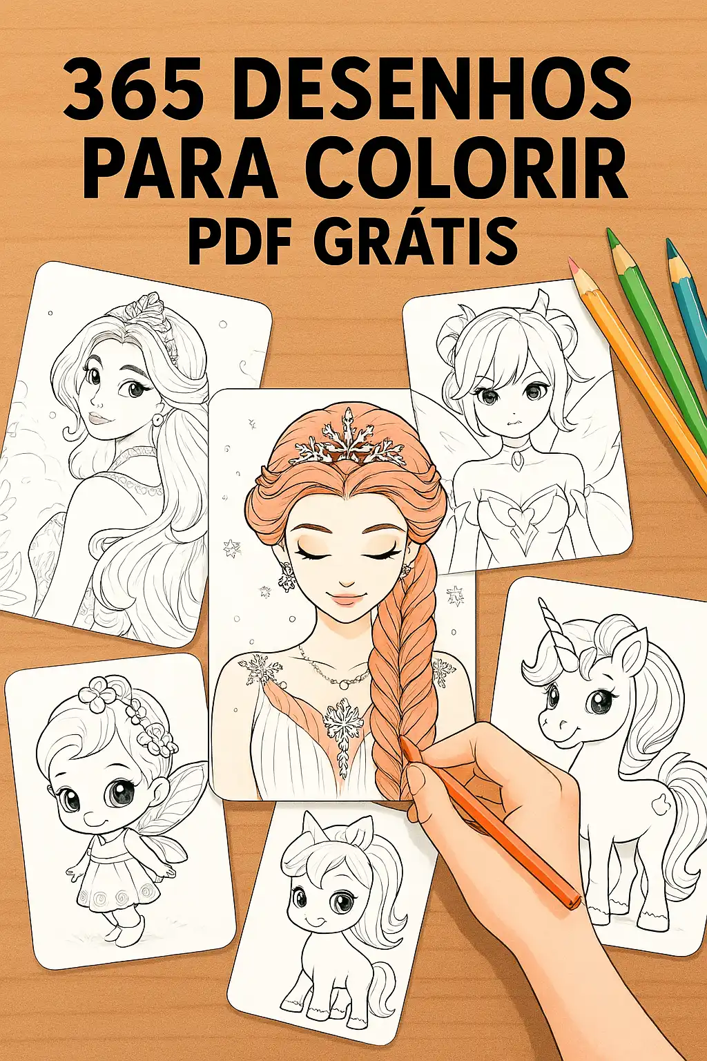 Desenhos Para Colorir e Imprimir PDF - Baixe, Imprima e Pinte!