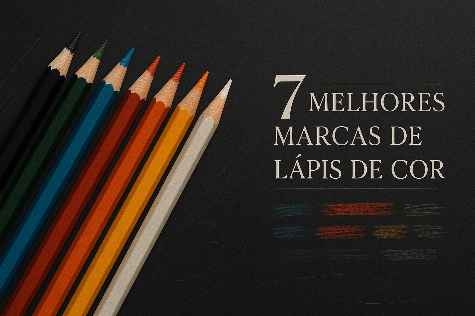 As 7 Melhores Marcas de Lápis de Cor - 2025