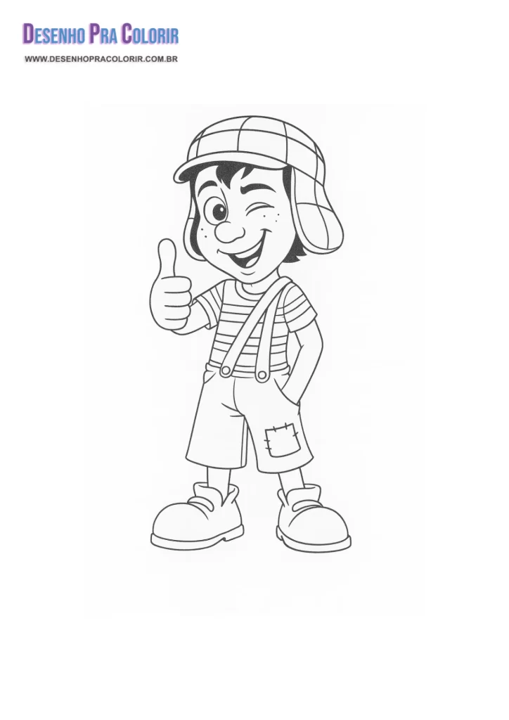 Chaves Para Colorir + De 40 Desenhos Para Imprimir e Pintar