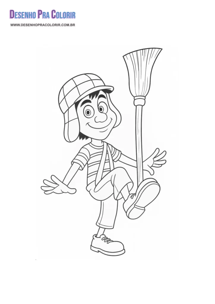 Chaves Para Colorir + De 40 Desenhos Para Imprimir e Pintar