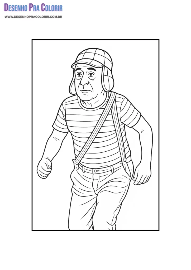 Chaves Para Colorir + De 40 Desenhos Para Imprimir e Pintar