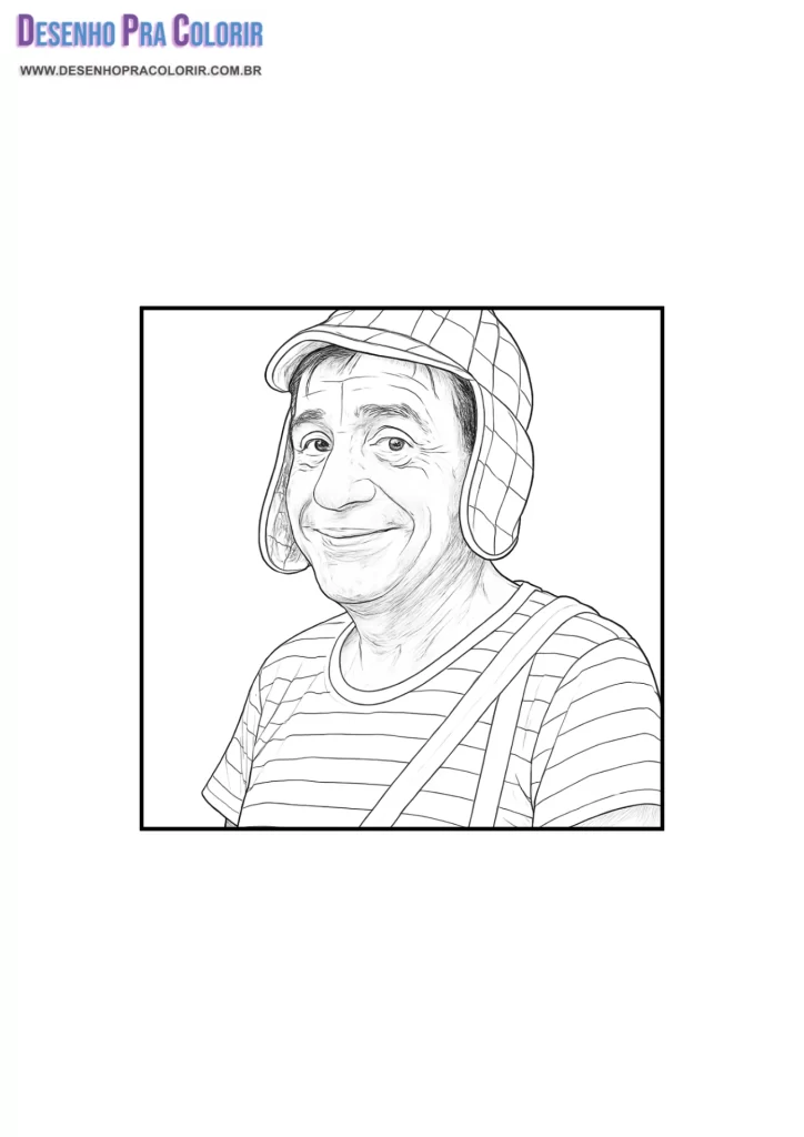 Chaves Para Colorir + De 40 Desenhos Para Imprimir e Pintar