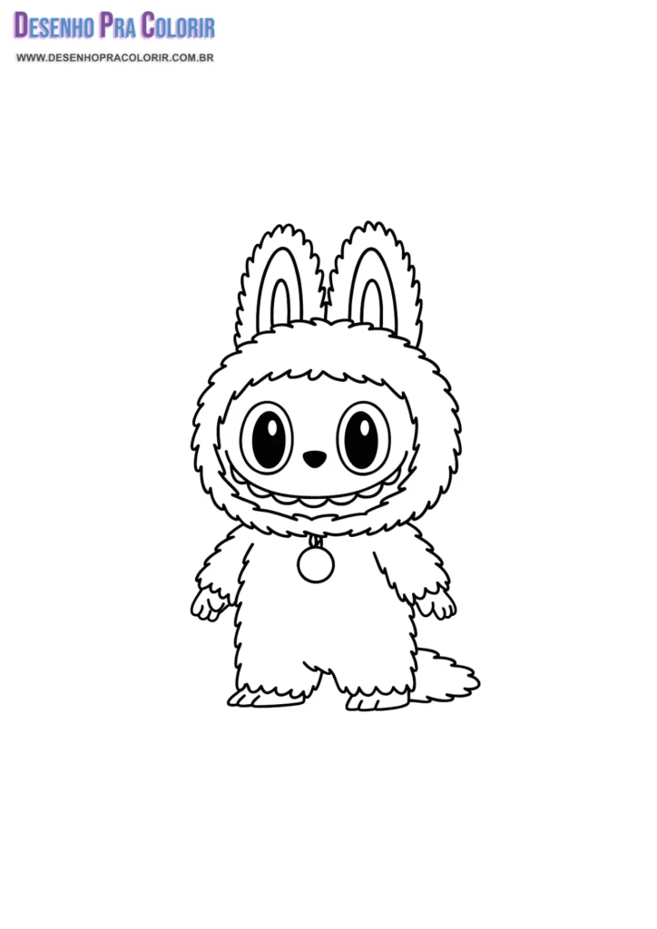 Desenho Labulu Para Colorir + De 30 Imagens Para Imprimir
