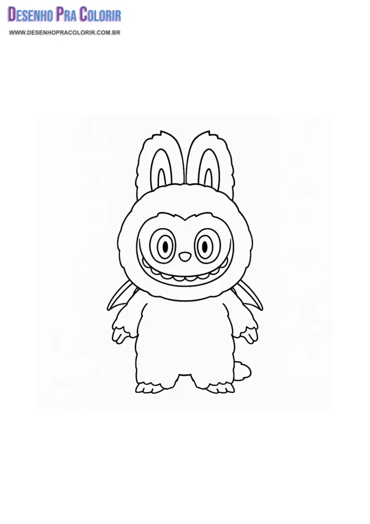 Desenho Labulu Para Colorir + De 30 Imagens Para Imprimir