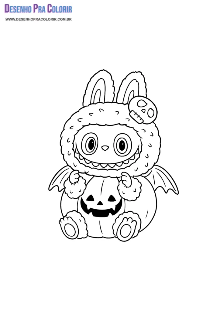 Desenho Labulu Para Colorir + De 30 Imagens Para Imprimir