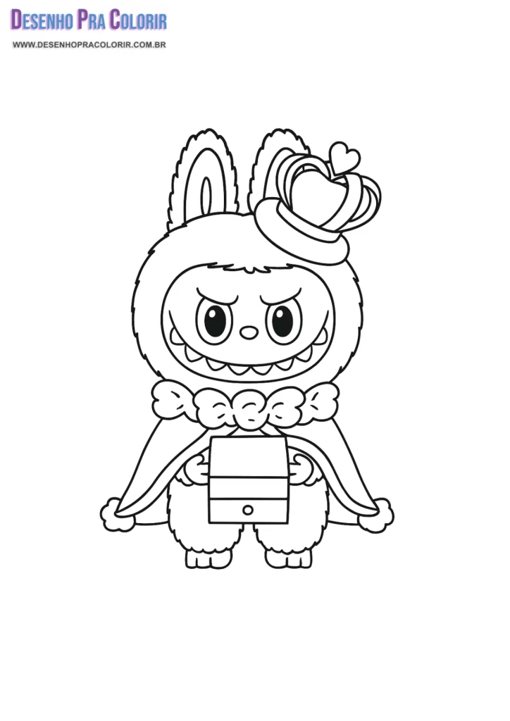 Desenho Labulu Para Colorir + De 30 Imagens Para Imprimir