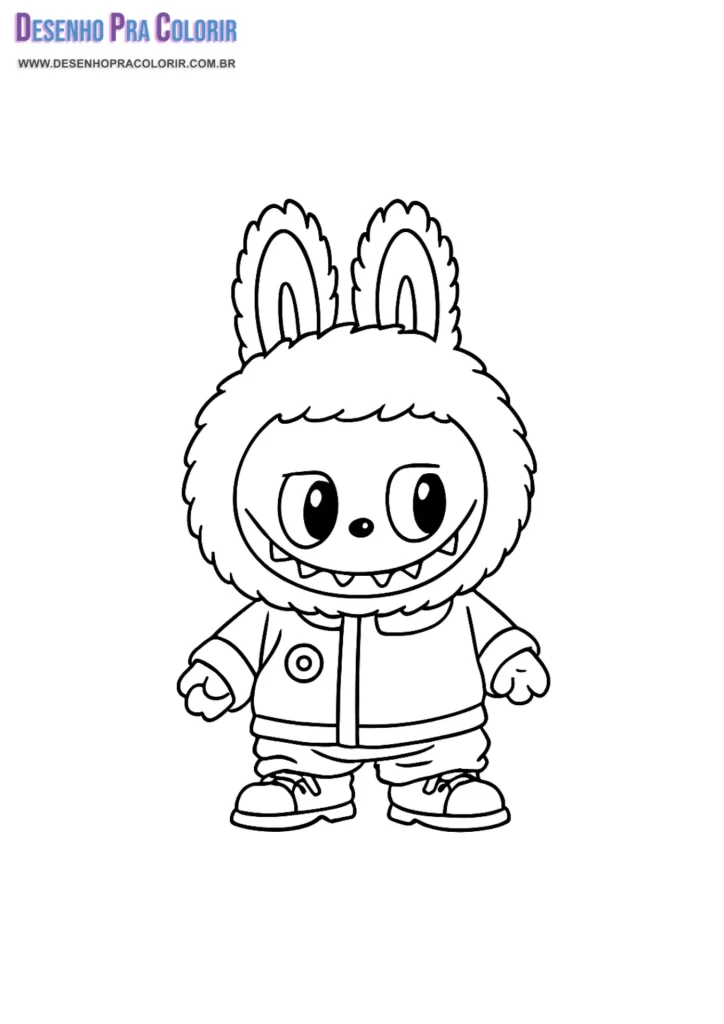 Desenho Labulu Para Colorir + De 30 Imagens Para Imprimir
